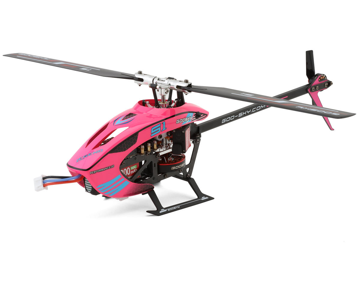GooSky S1 RTF Micro Electric Helicopter (Pink) [GSK-BAF030007] - RC Planet